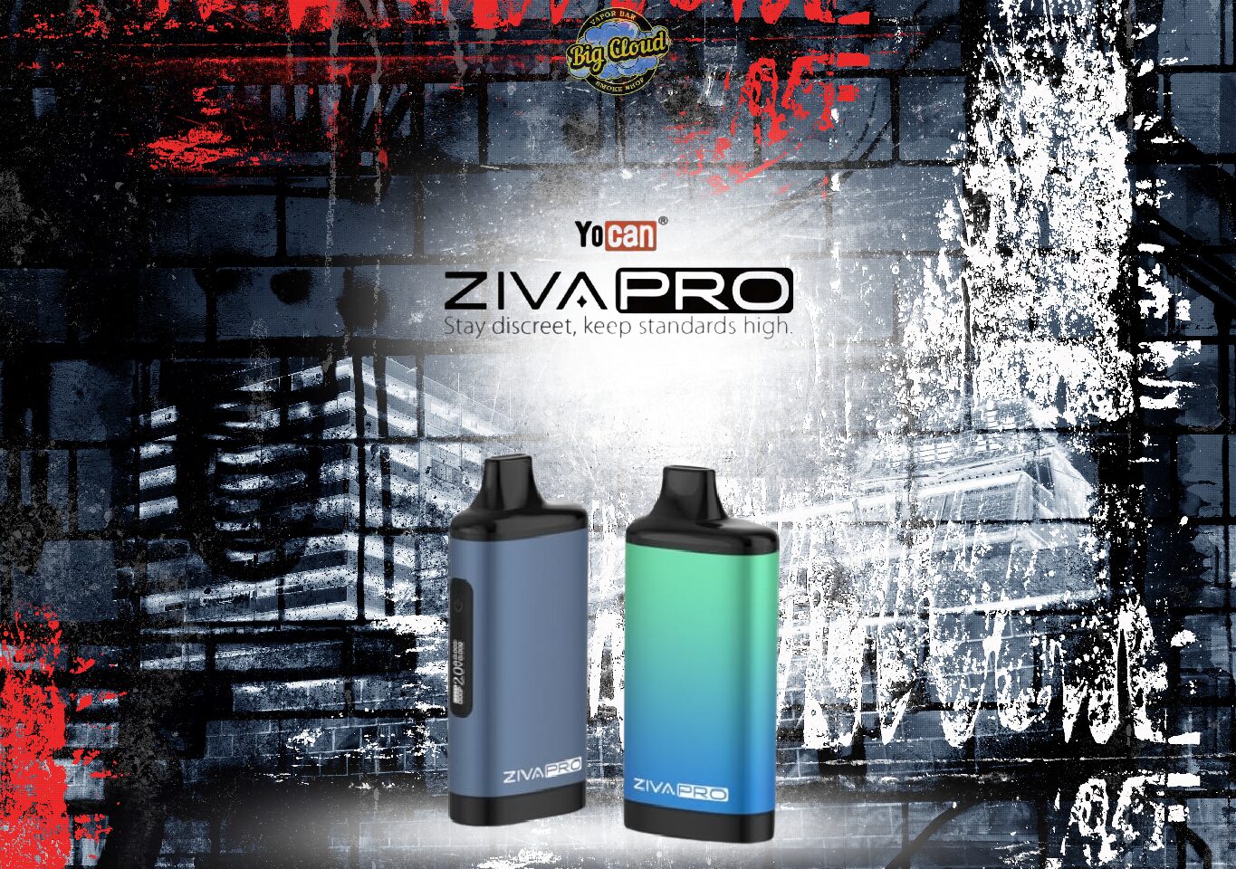Yocan Ziva Pro Review | Big Cloud Vapor Bar